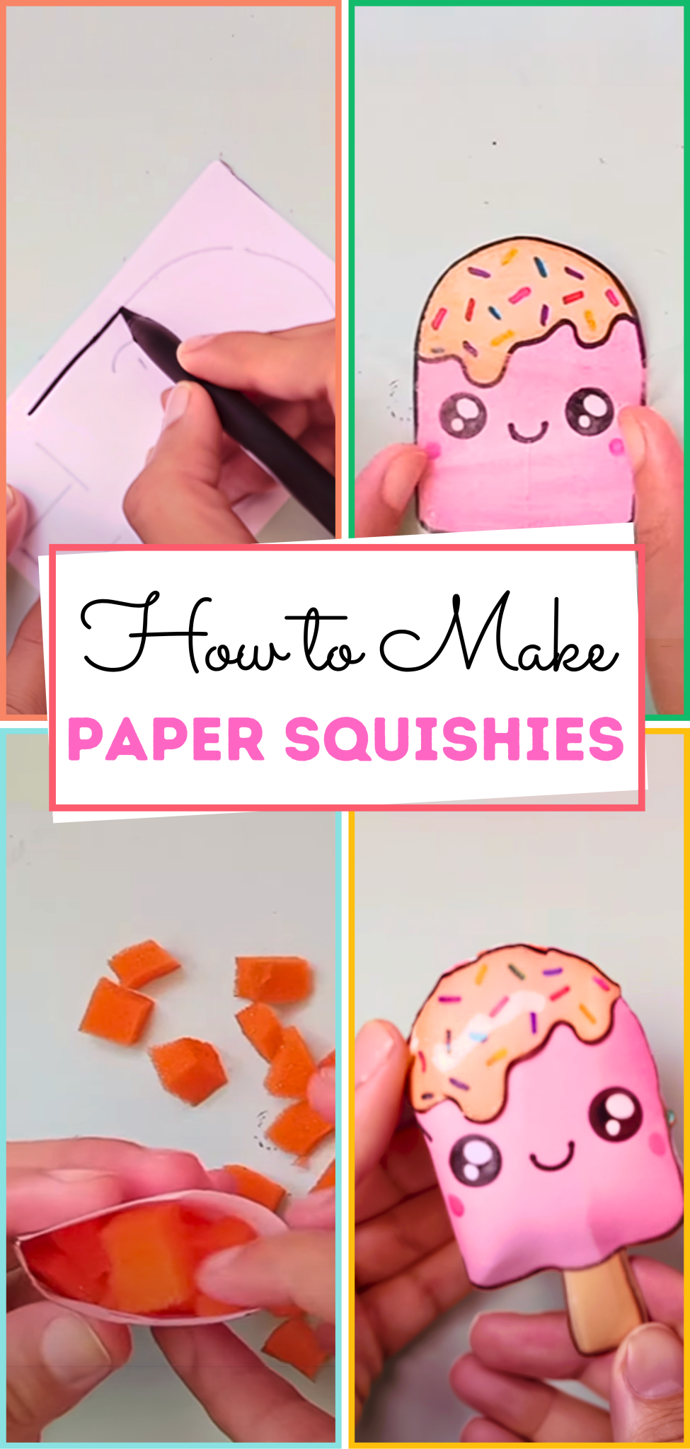 How to Make Paper Squishies - The Craft Blog